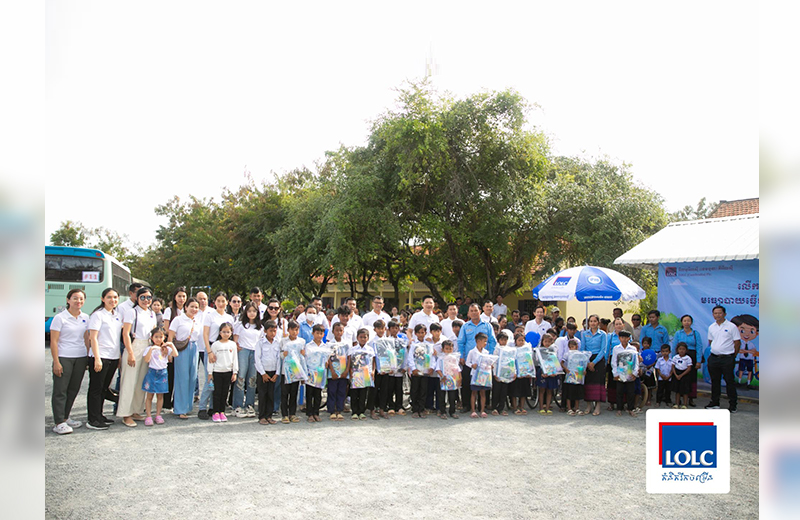 LOLC promotes education through environmentally friendly transportation